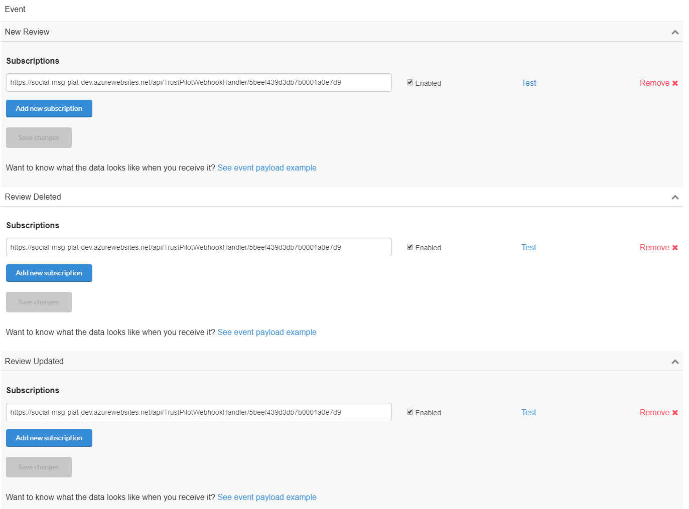 Adding a Trustpilot Source | Puzzel Help Centre